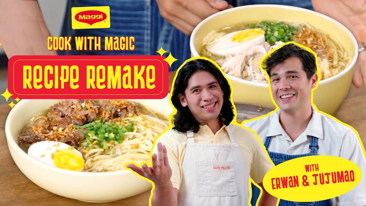 COOK WITH MAGIC EPISODE 8: Recipe Remake with Erwan & Jujumao - YouTube