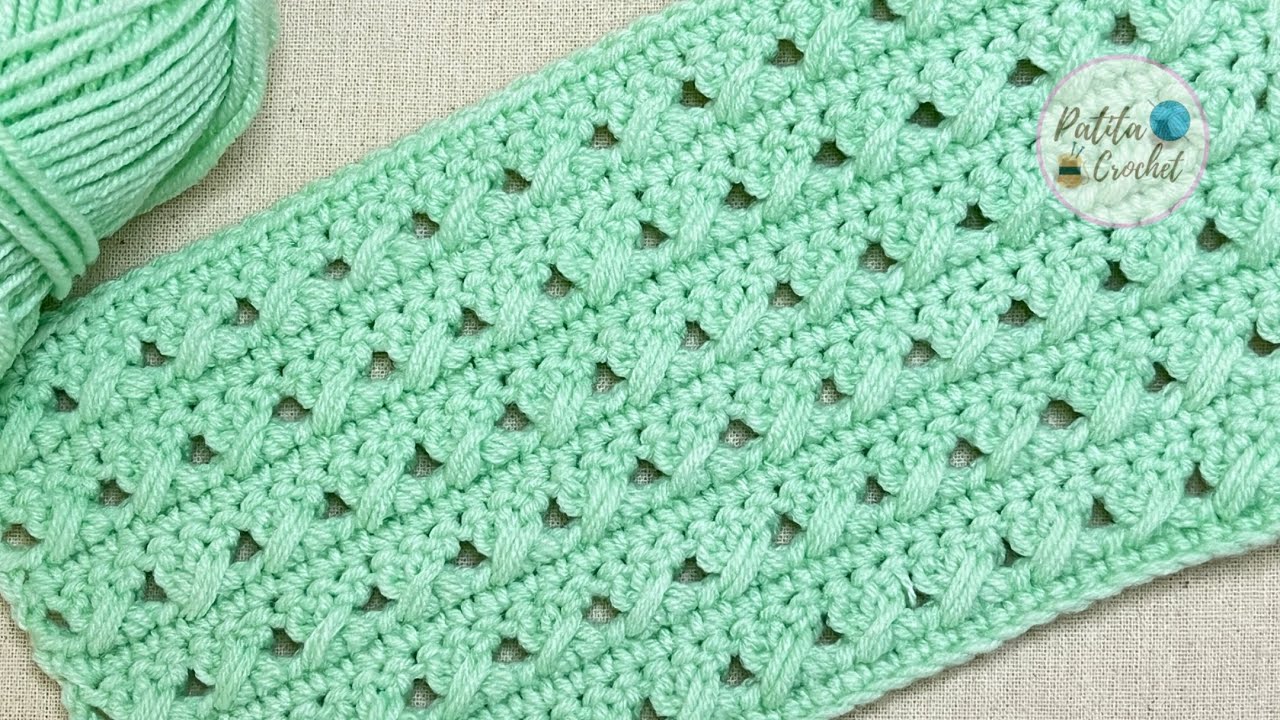 Crochet knit / How to easy crochet / Knitting Pattern #PatitaCrochet - YouTube