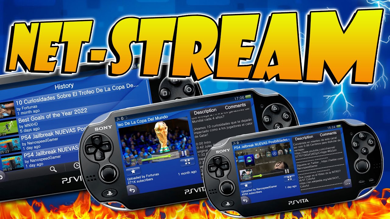 HYPER NOVEDAD Llega NET-Stream para PSVITA y es ORO puro, pero ORO del BUENO! - YouTube
