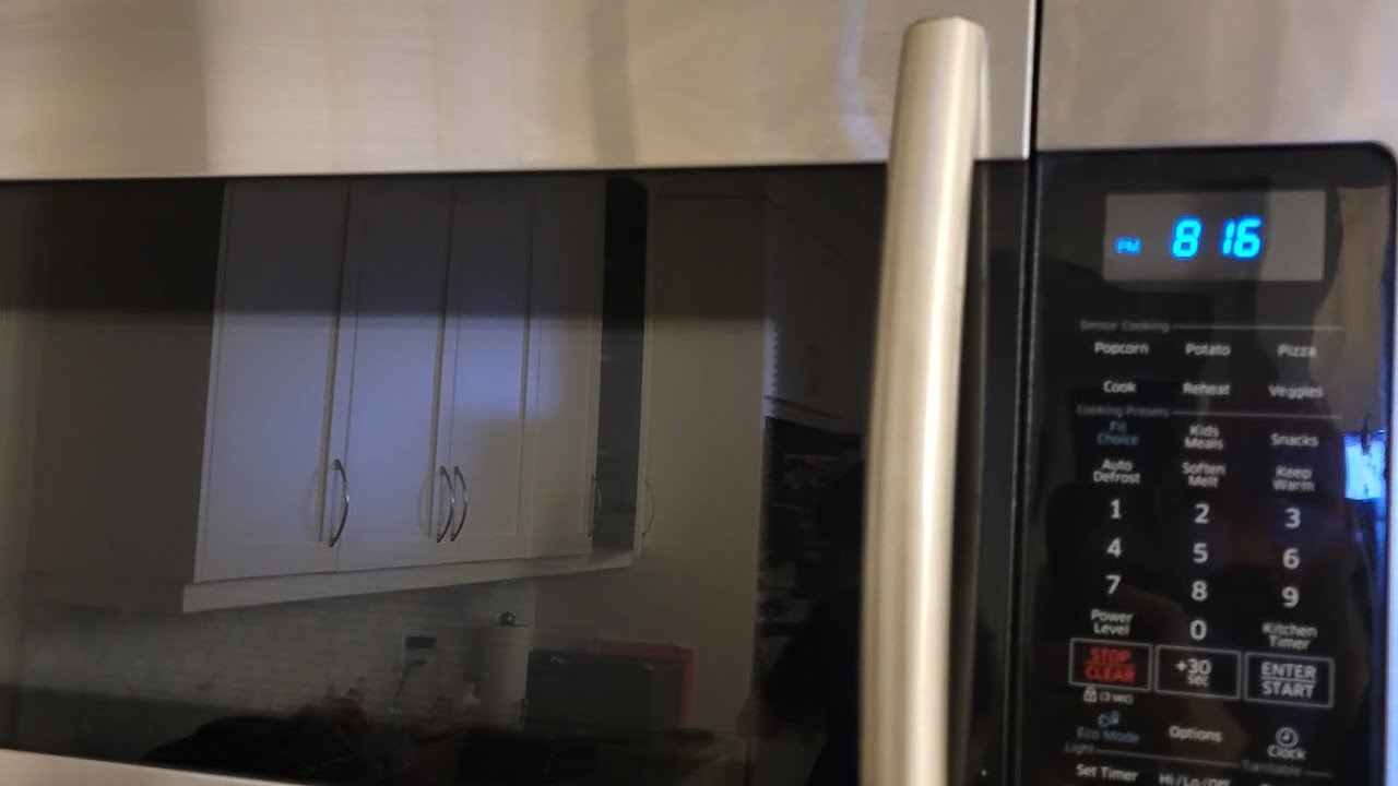 How to fix samsung microwave? - YouTube