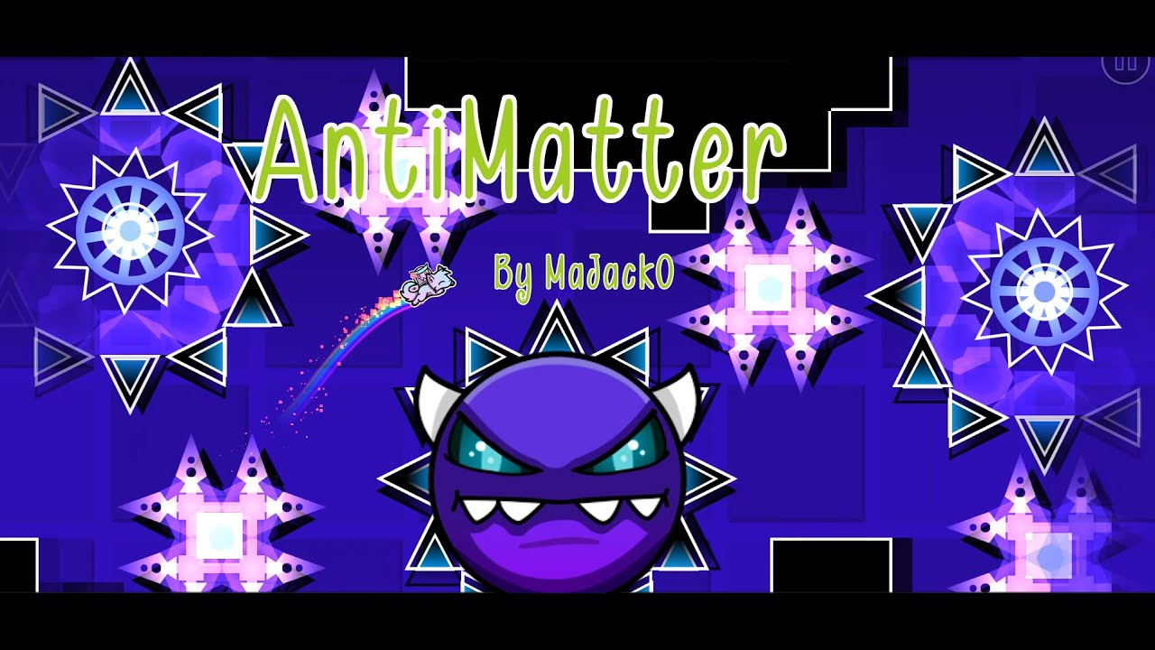 Geometry Dash - AntiMatter (Easy demon) By MaJackO - YouTube