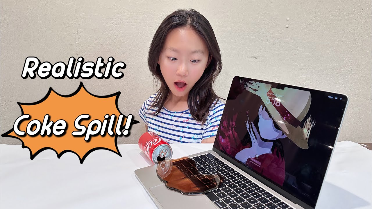 How to DIY realistic drink spill - YouTube