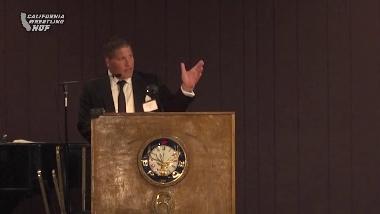 Brett Colombini - 2019 California Wrestling Hall of Fame Inductee - YouTube
