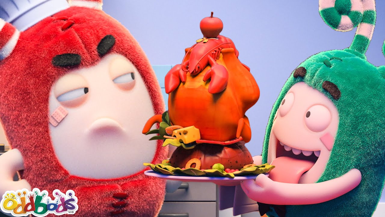 A Feast For Your Eyes | Oddbods - Food Adventures | Cartoons for Kids ...