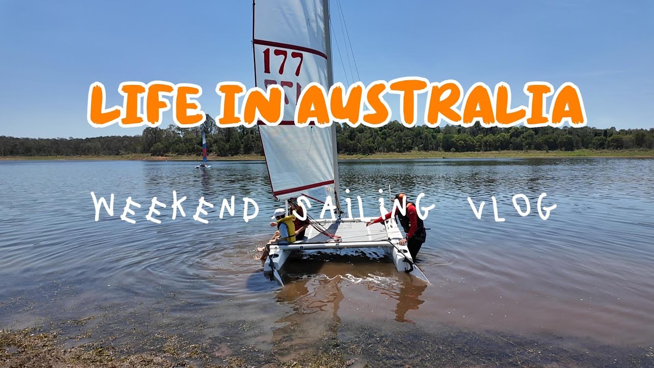 Weekend Sailing Vlog/호주 생활의 여유, 토요일 요트타고 카약타기 - YouTube
