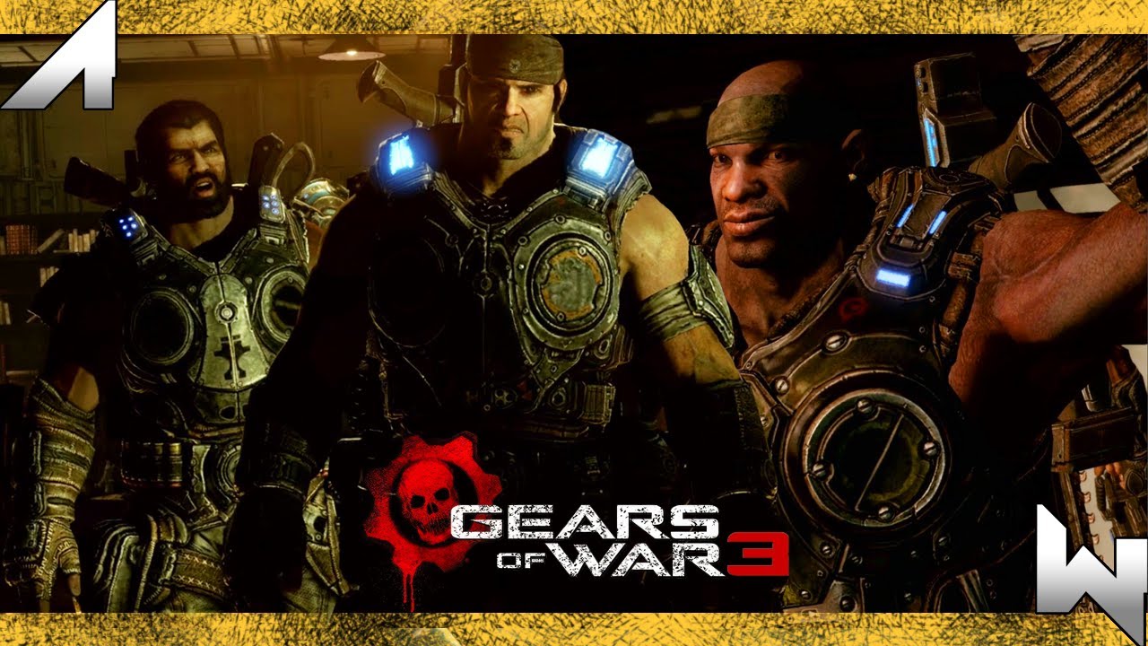 Gears of War 3 - E-Day and the End of the World - YouTube