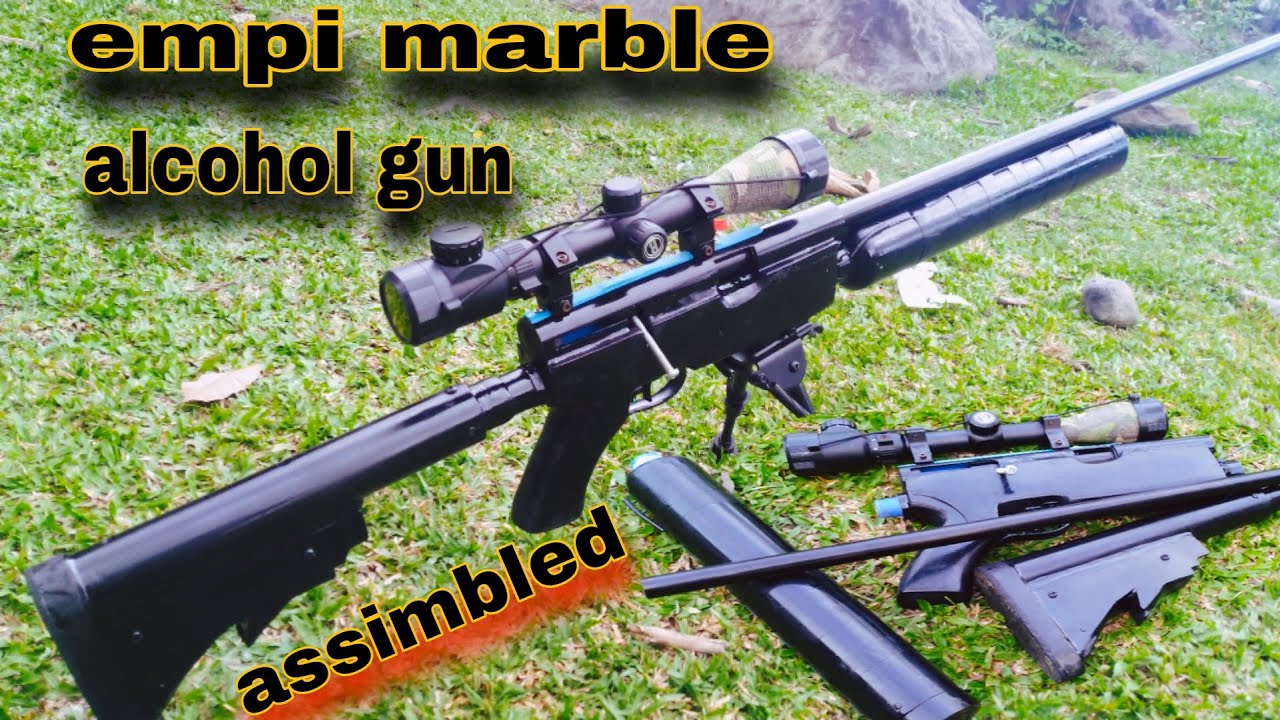 Assembled empi marble gun|| pvc alcohol gun||Kharding Lifestyle - YouTube