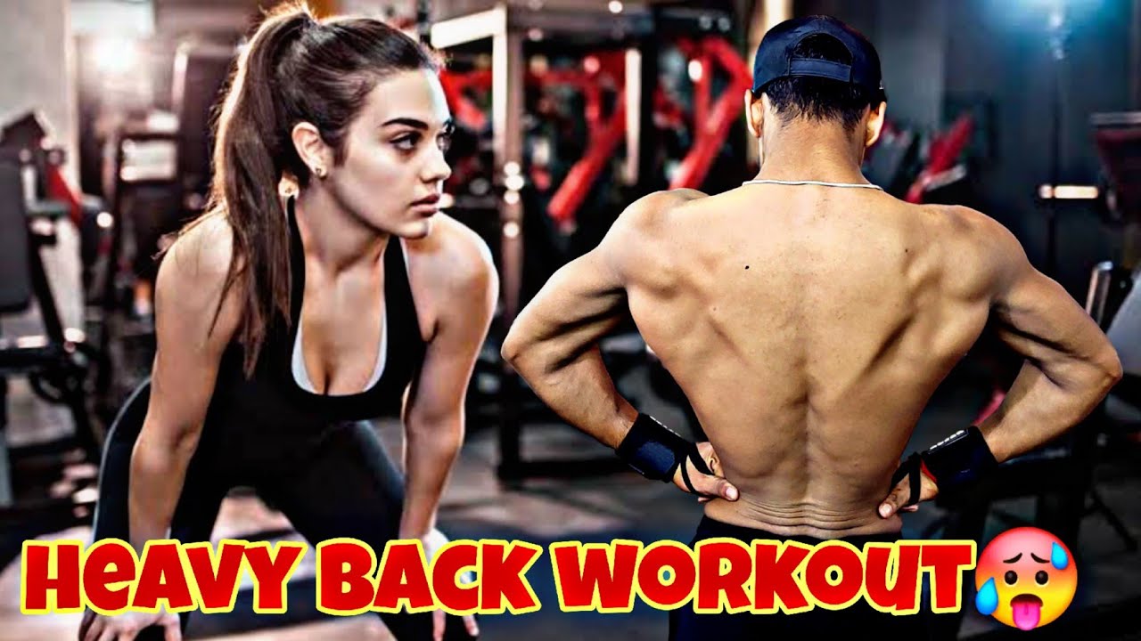 Back workout | full heavy back workout | Body bnana aasan nhi hai ...