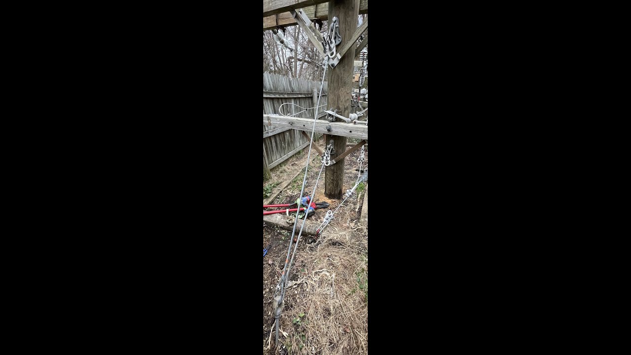 Applying And Tensioning A Guy Wire FULL YouTube applying-and-tensioning-a-guy-wire-full-youtube
