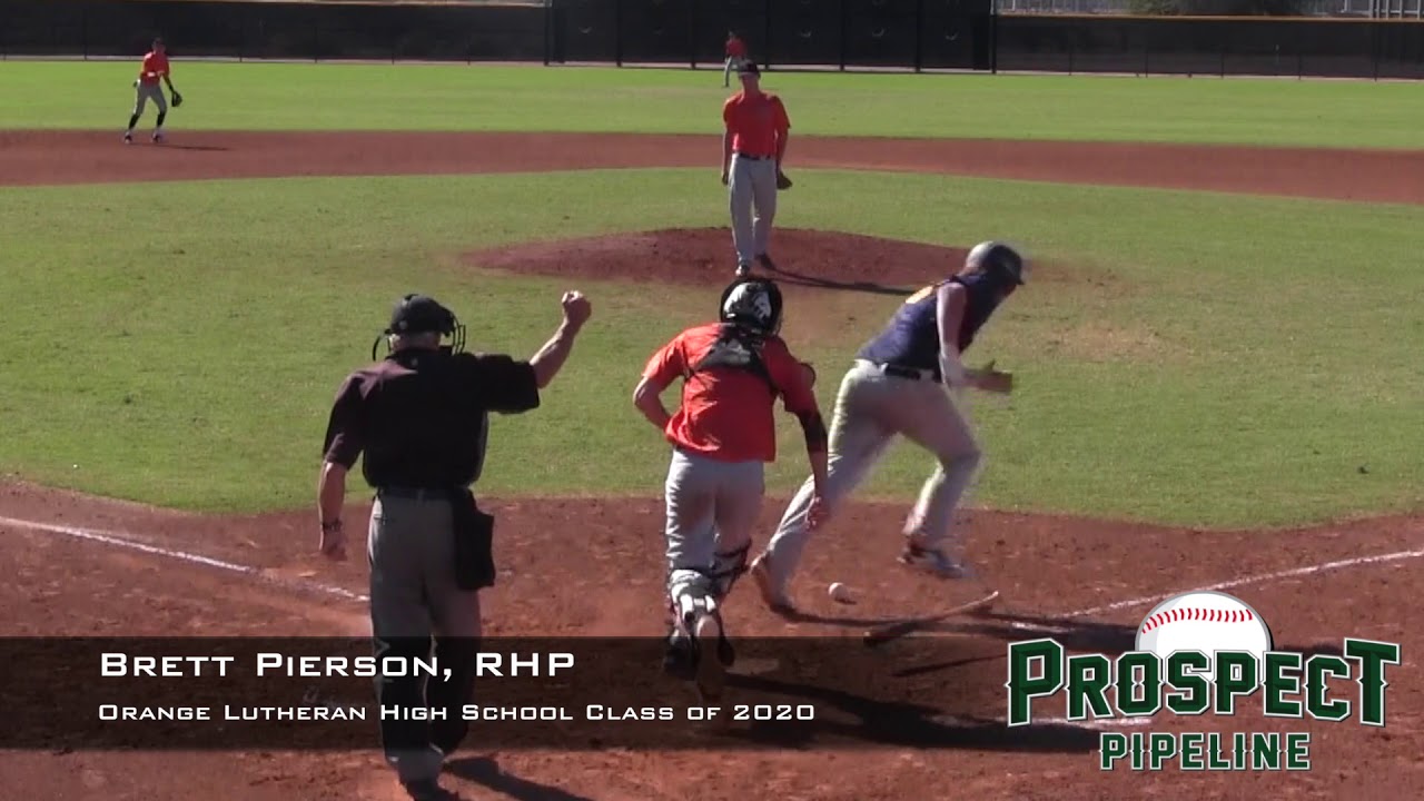 Brett Pierson Prospect Video, RHP, Orange Lutheran High School Class of ...