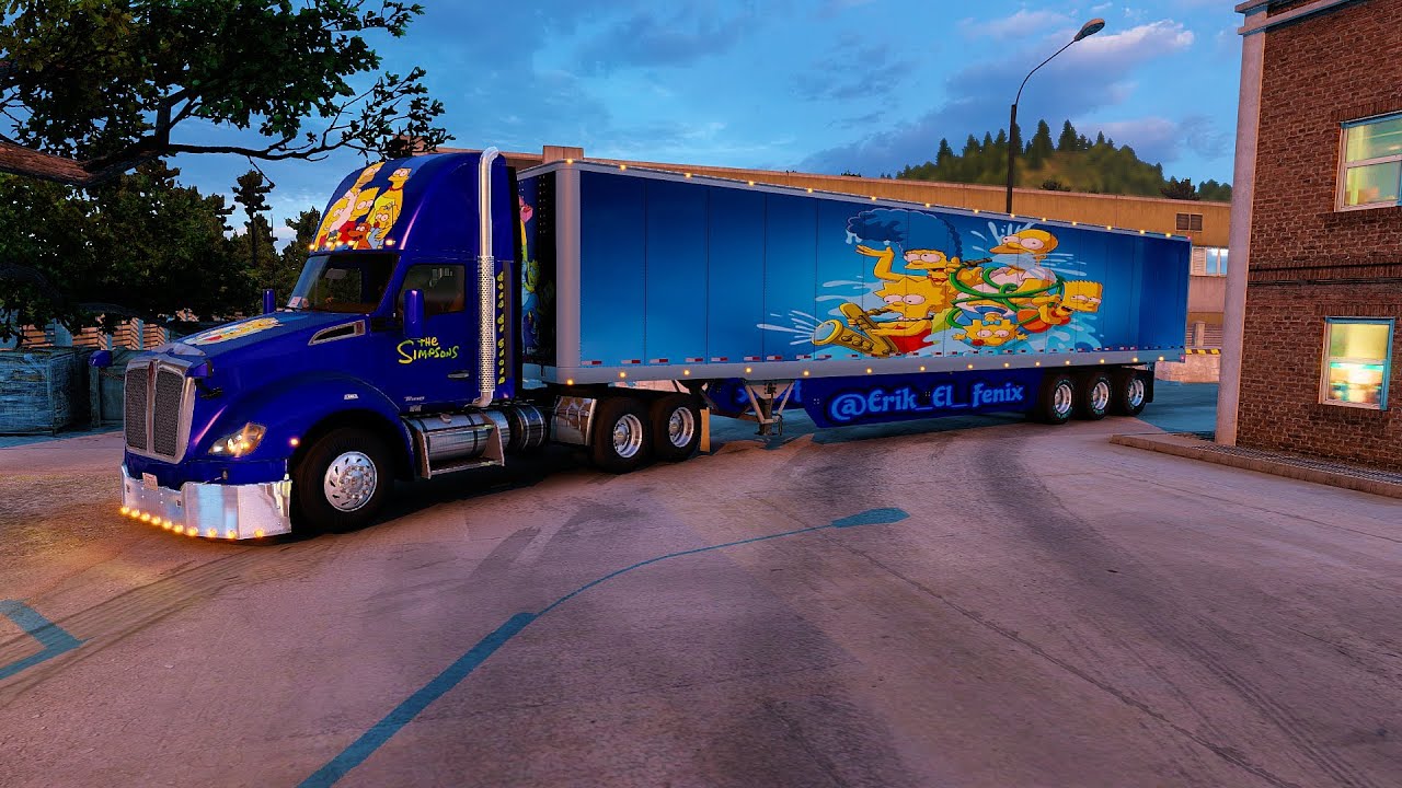 Trabajando Para Los SIMPSON En ATS 1.46 Mapa COLMAP #envivo #endirecto ...