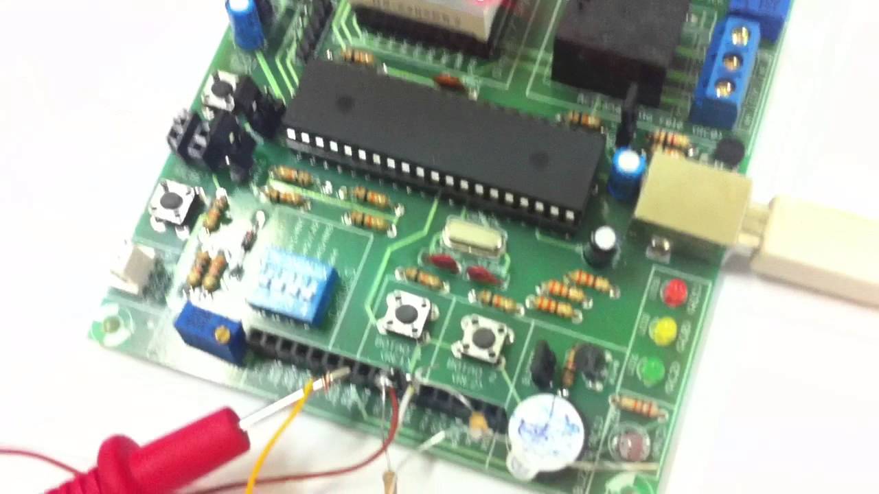 Monitoramento da pressão com o Kit Pic18 da Sempra - YouTube