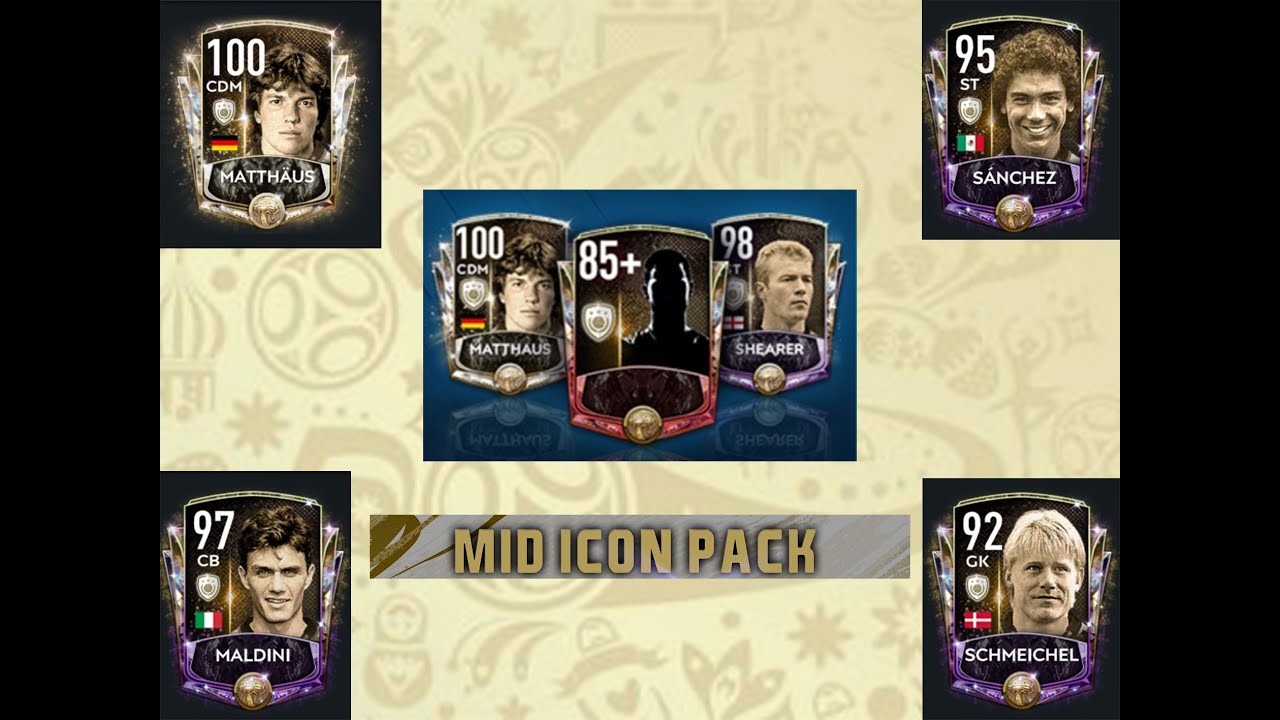 MY BEST 89+ ICON PACKED!! 2 ICON PACKS!! FIFA MOBILE 20 - YouTube