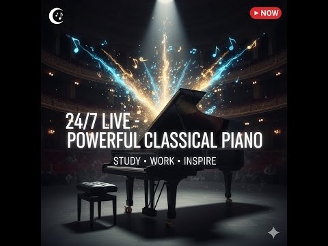 🔴 LIVE 24/7 | Musik Relaksasi 😍 Fokus Belajar & Tidur Berkualitas 🌌