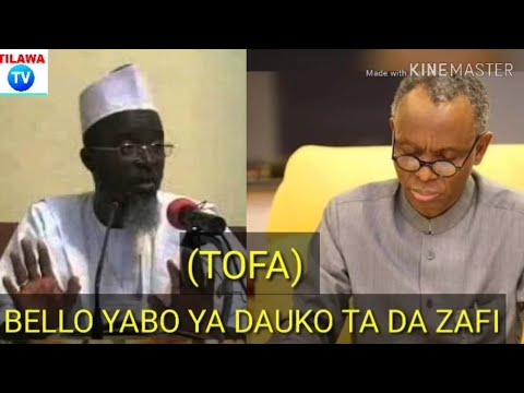 (TOFA) BELLO YABO YA DEBUTA DA ZAFI. - YouTube