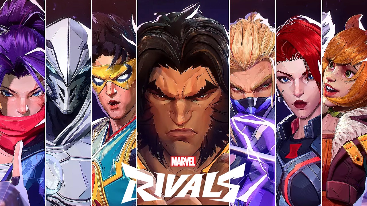 FULL ROSTER REVEAL & 1 HOUR OF MARVEL RIVALS GAMEPLAY - YouTube