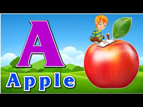A for Apple | ABCD | alphabet ABC | abcd children song | a2z kids ...
