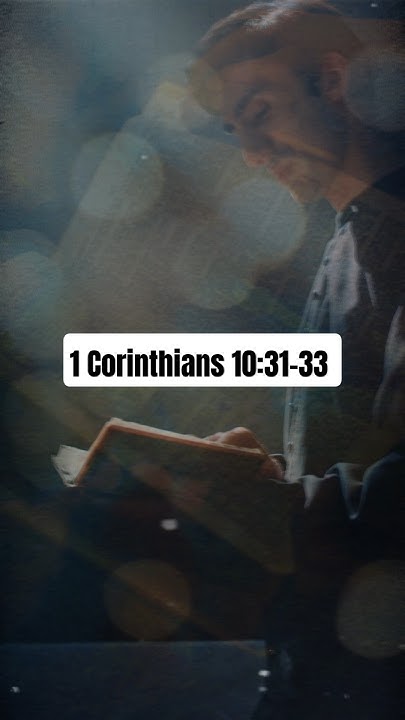 Why the Bible Doesn't Want You to be Offended - 1 Corinthians 10:31-33 #faith #devotional - YouTube
