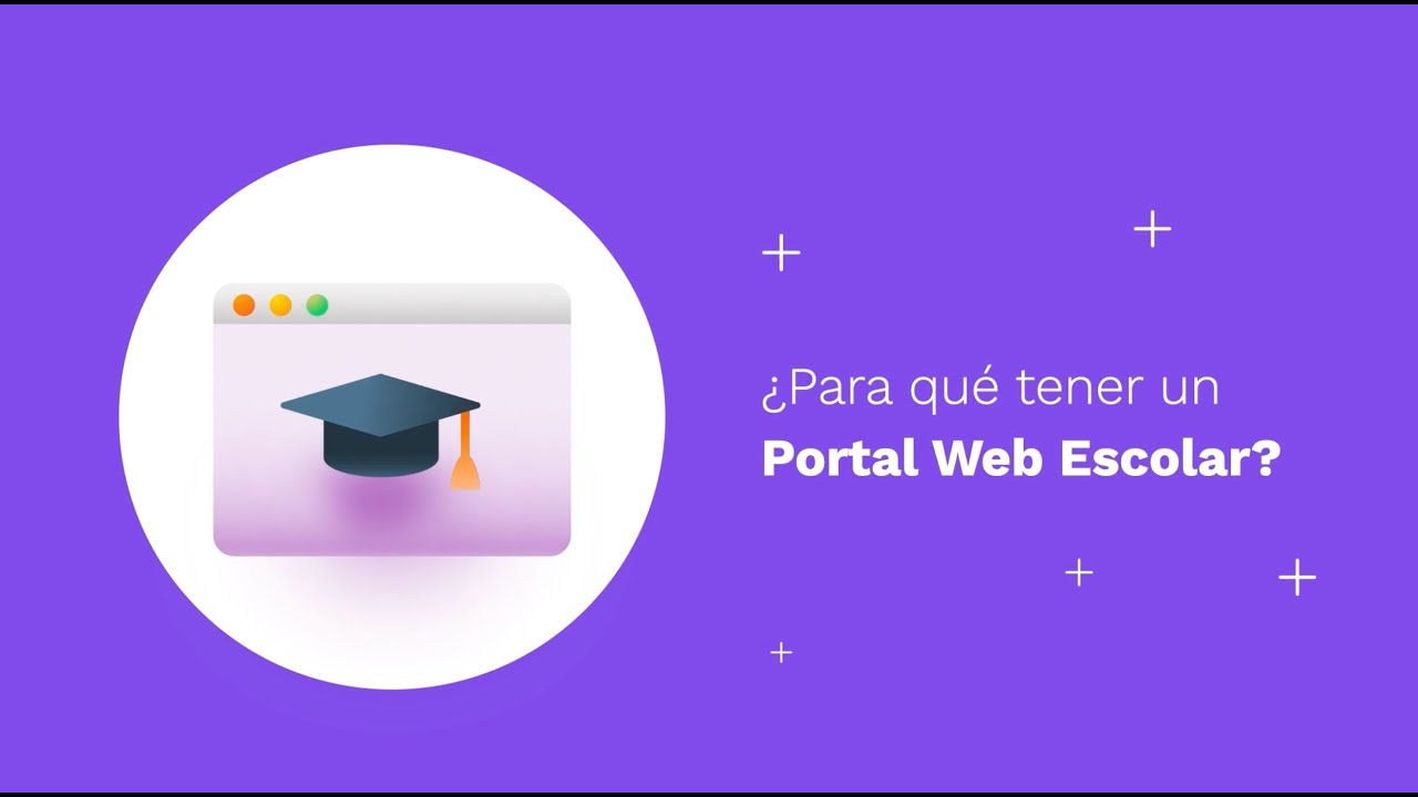 ¿Para qué tener un Portal Web Escolar? - YouTube