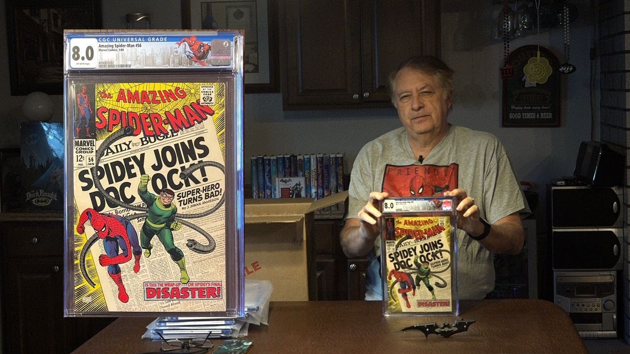 CGC Custom Label Silver Age Amazing Spiderman 54, 56, 57, 58, 59, 60 ...