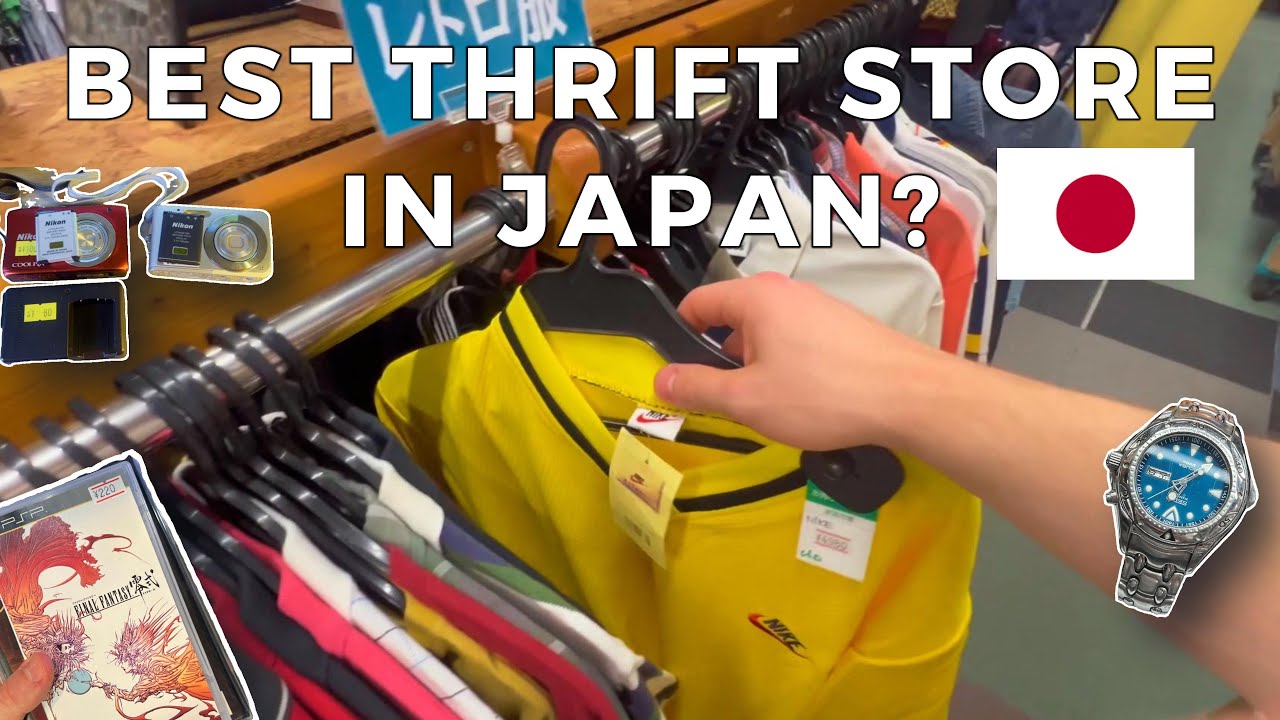Japan’s BEST Thrift Store 🇯🇵 | Vintage Heat, Designer Finds, Retro ...