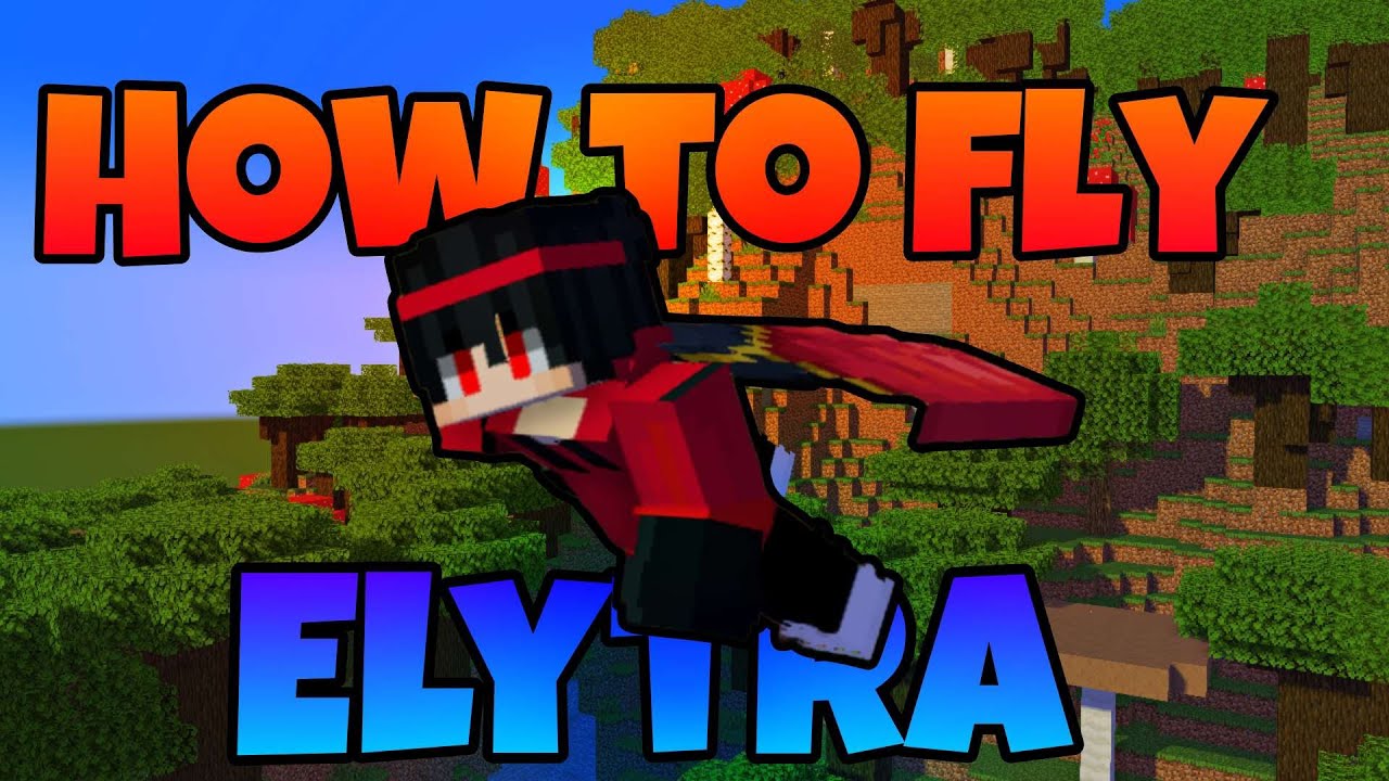 How to Fly with elytra in Minecraft #minecraft #tutorial #easy - YouTube