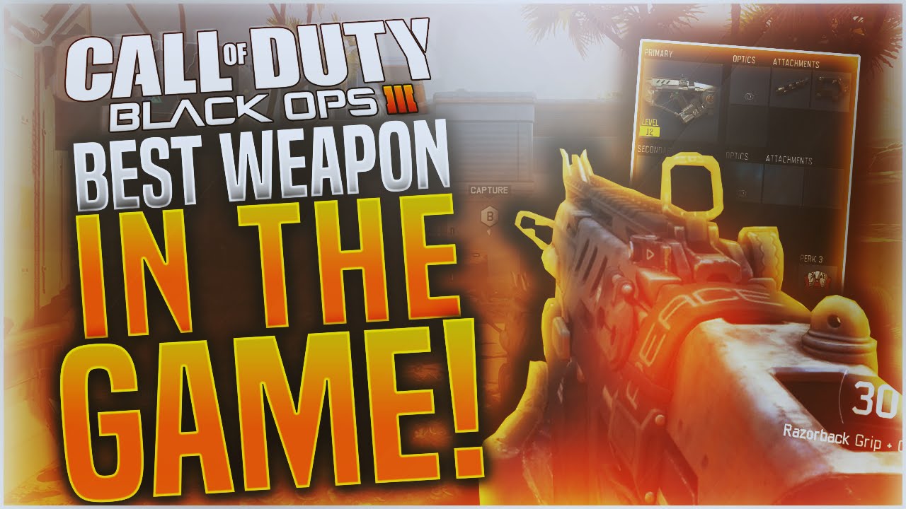 BEST BLACK OPS 3 WEAPON! INSANE "Razorback" SMG Class Setup! (BO3 Beta ...