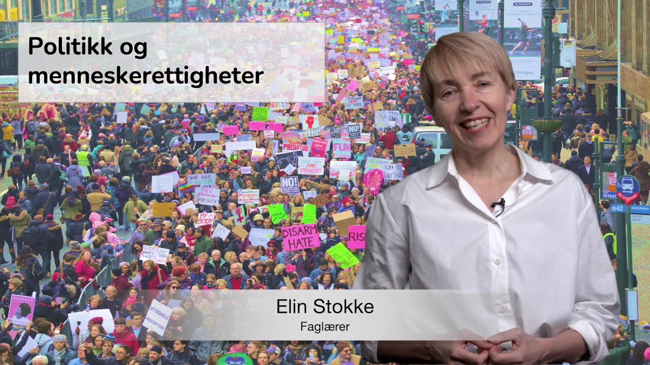 Dette lærer du i Politikk og menneskerettigheter - YouTube