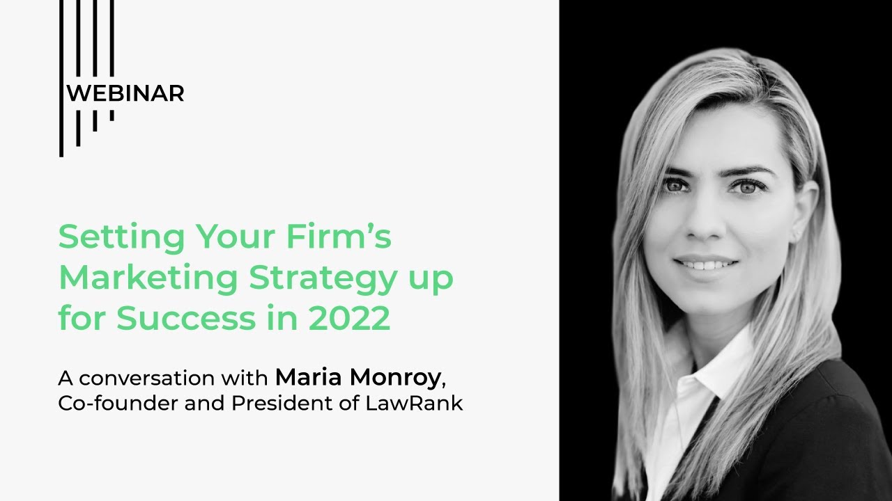 A Conversation with Maria Monroy of LawRank - YouTube