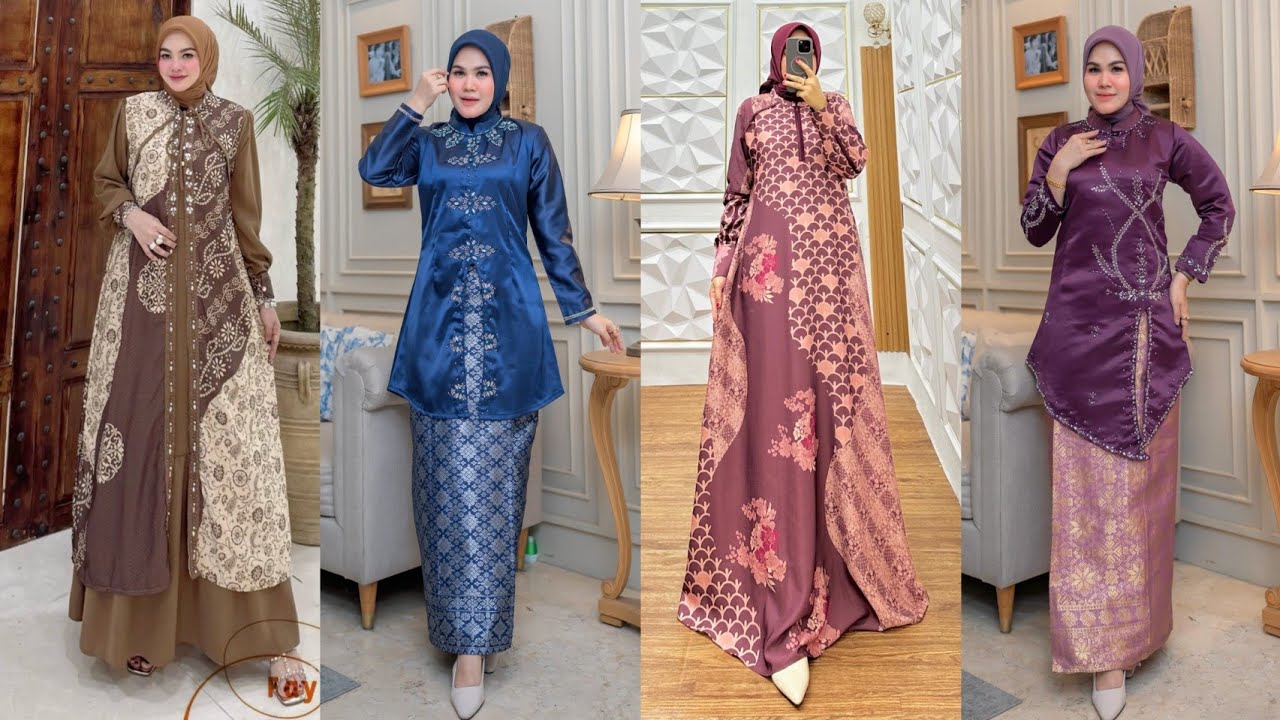 Top Model Dress Motif Dan Kebaya Full Payet Best Seller Edisi Kondangan ...