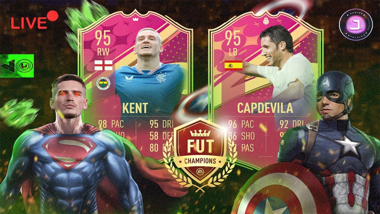 🤩FUTTIES 95 Super Kent 5⭐5⭐| 95 Capdevila | นำทัพลุย FUT Champs Finals ...