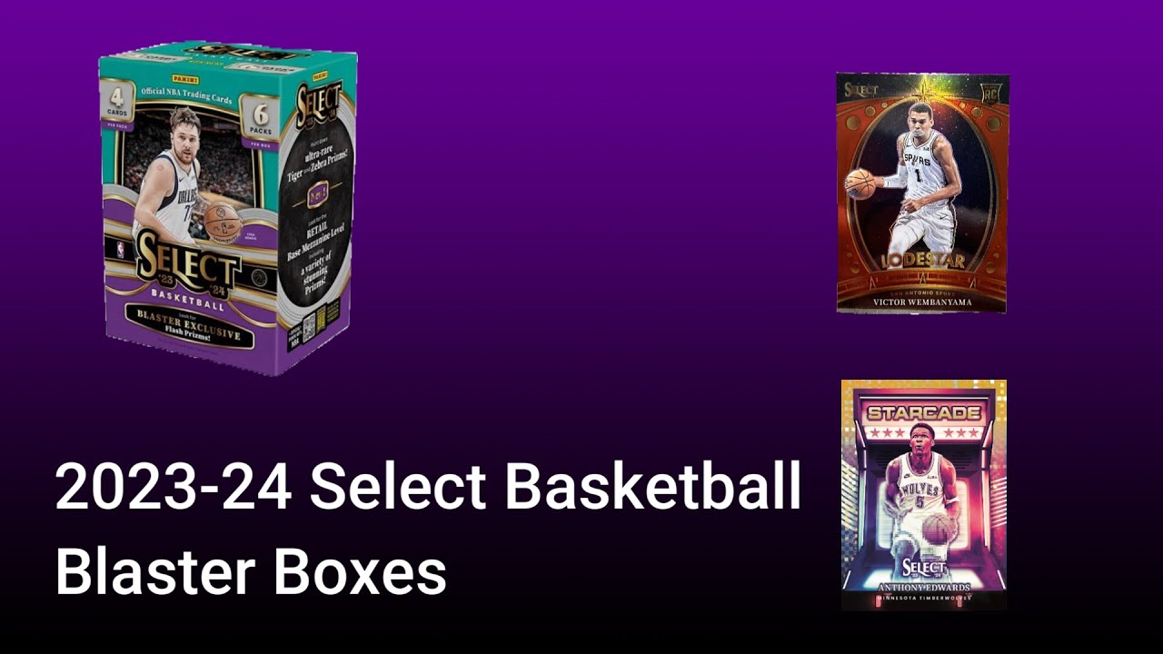 Case Hit + Gold Rookie Auto Hit!!! | 2023-24 Select Basketball Blasters ...