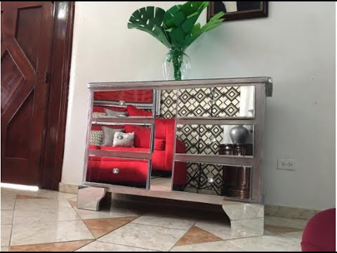 Renovación de un Gavetero con espejos - YouTube