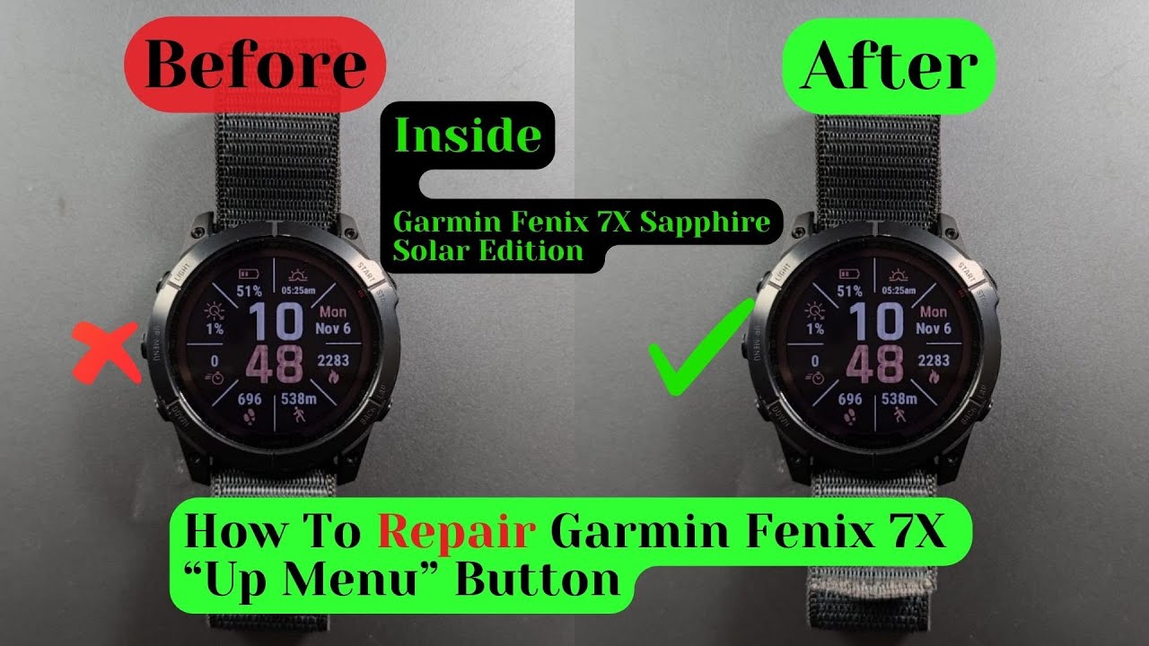 Garmin Fenix 7X Sapphire Titanium Edition Troubleshooting: How to Fix ...