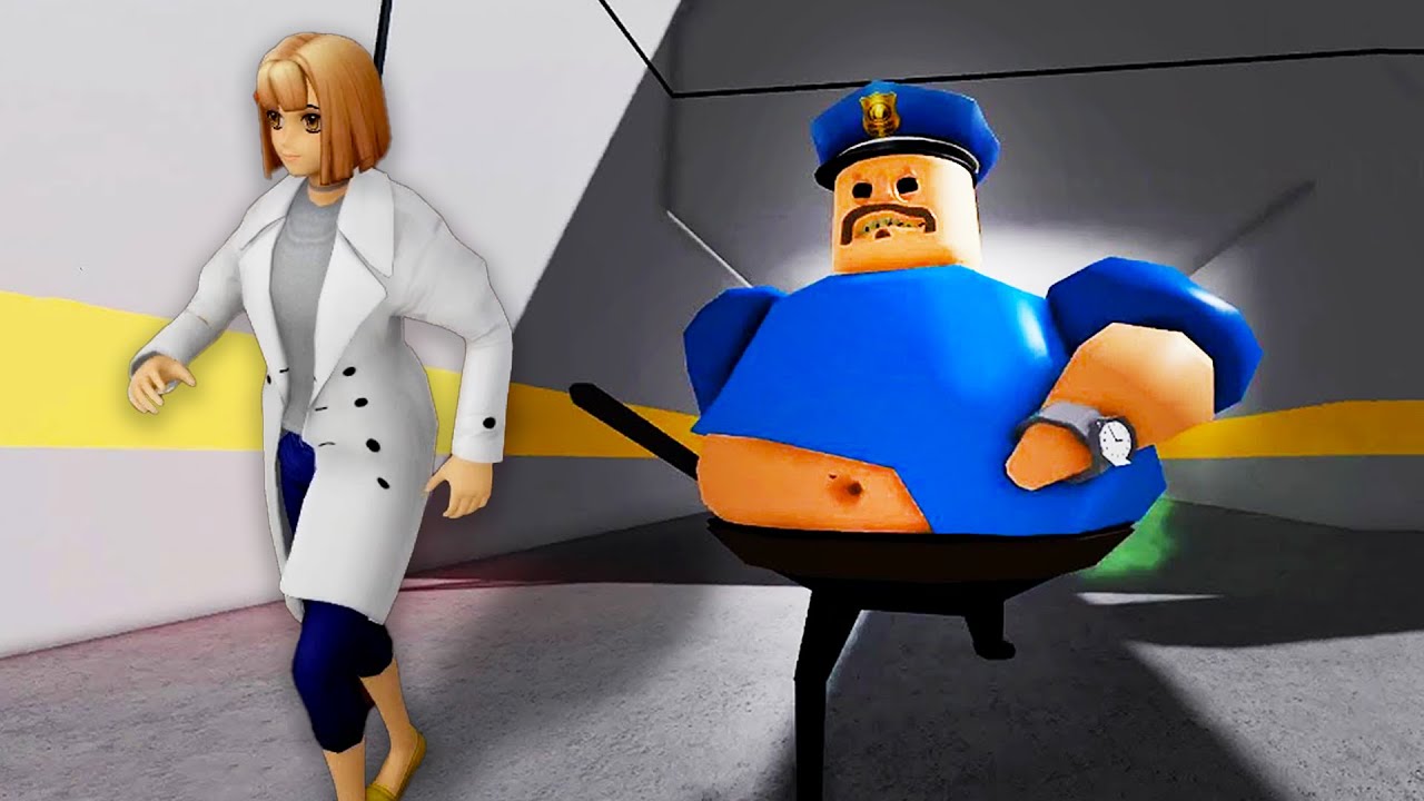 BARRY is chasing me! (ROBLOX OBBY) - YouTube