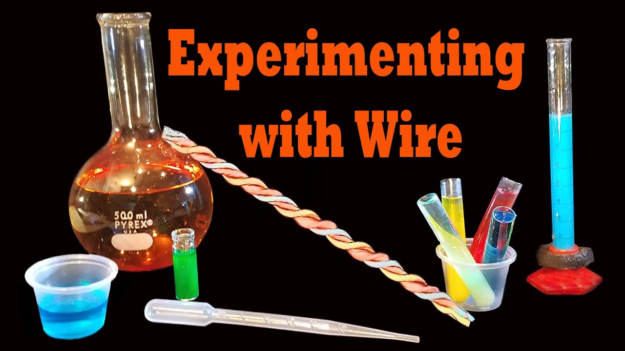Experimenting With Wire Twisting - YouTube