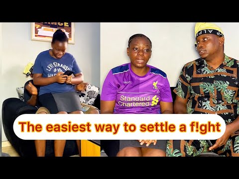 The easiest way to settle f!ght with your partner,watch this and thank ...