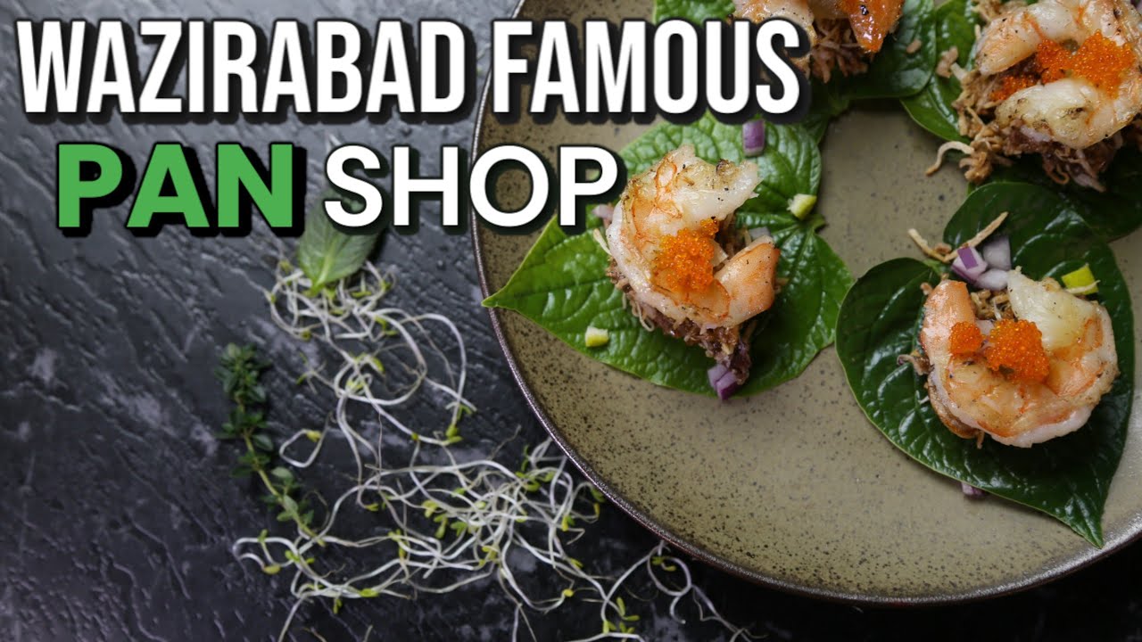 Visit Most Famous Pan Shop Of Wazirabad | Wazirabad Street Food | - YouTube