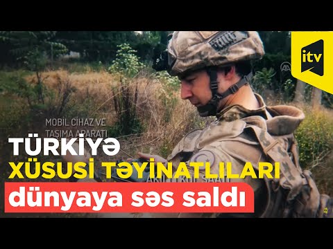 Türkiyənin Ordusunun Xüsusi Əməliyyat bölmələrinin hazırlıq videosu görənlərin diqqətini çəkdi