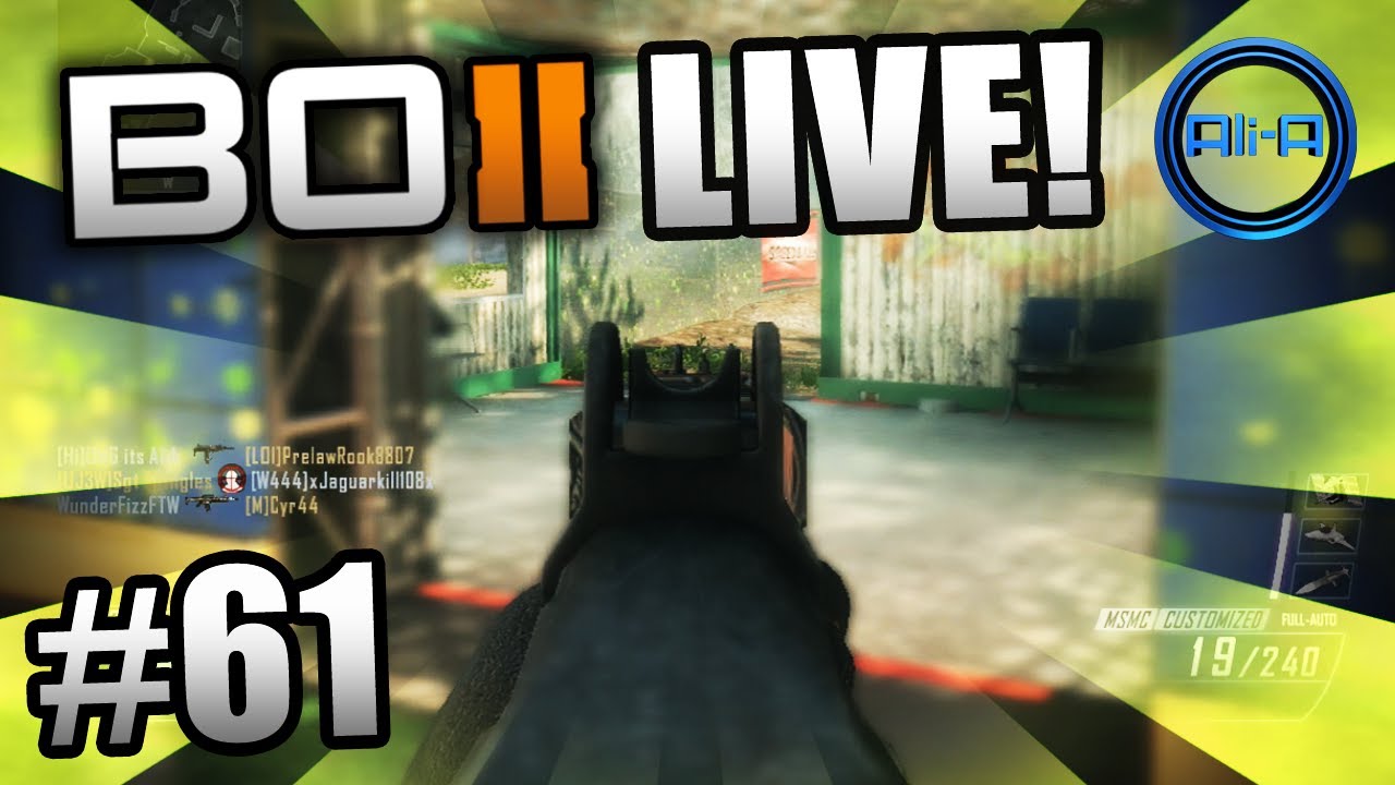 "AIR STREAKS!" - BO2 LIVE w/ Ali-A #61 - Black Ops 2 Multiplayer ...