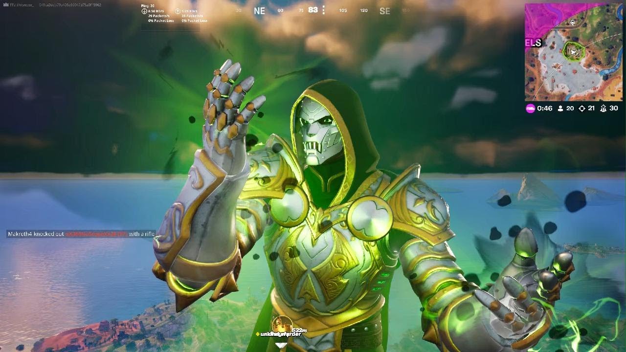 Fortnite Easter Egg Doom Pandora Skin outfit - YouTube