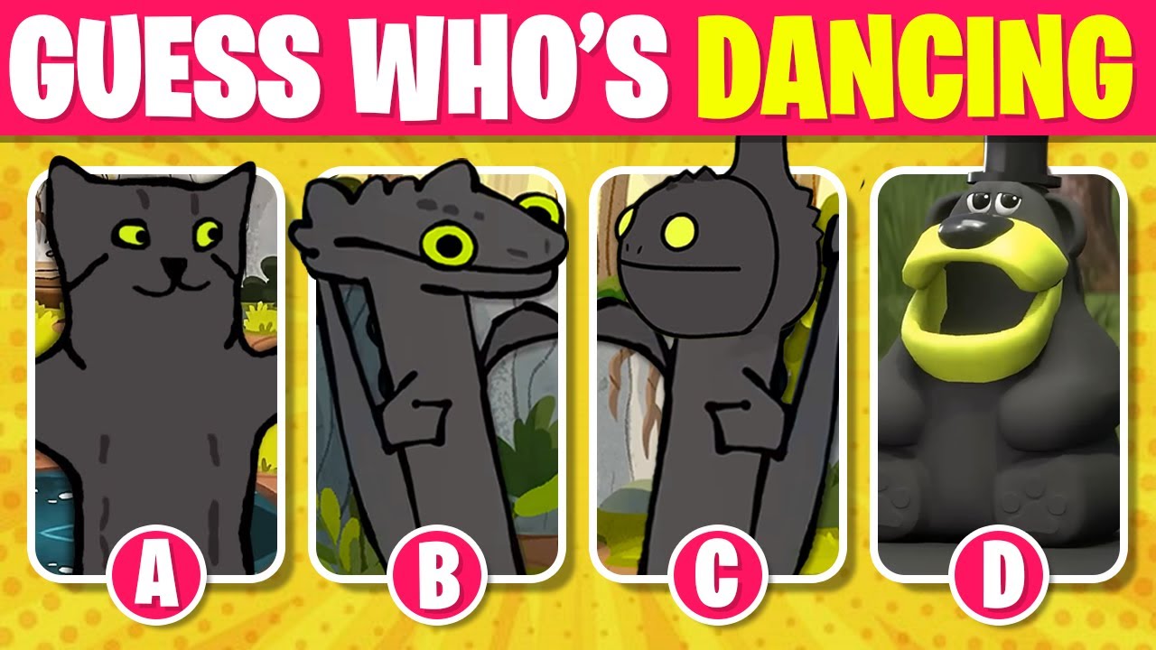 Guess Who Is Dancing | Toothless Dance, Toothless Otamatone, Toothless ...