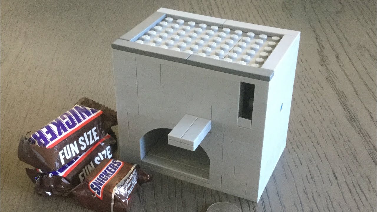 LEGO Snickers Vending Machine - YouTube