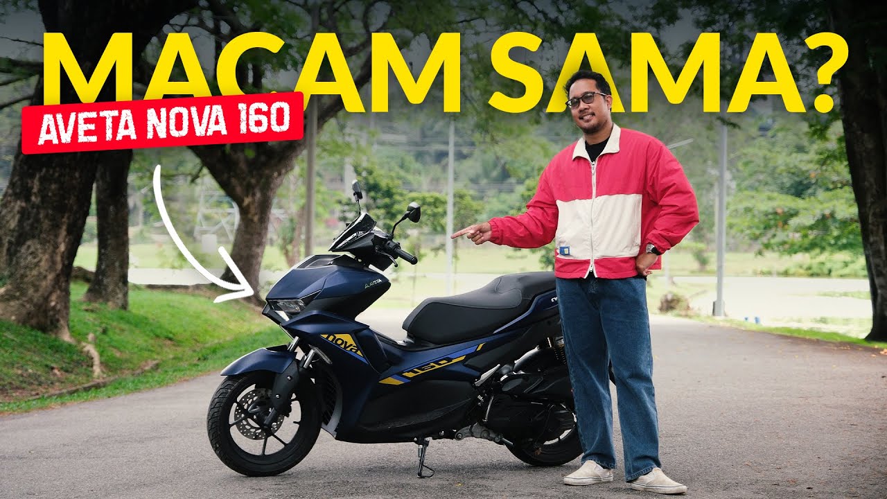 AVETA NOVA 160 | SKUTER 160CC SEDAP BAWAH RM10K!!! - YouTube