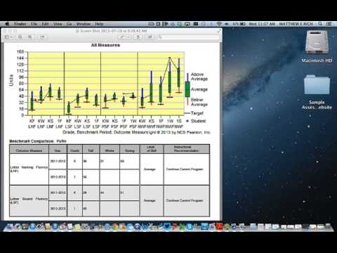 AIMSweb Early Litearcy Report Parent Guide Video - YouTube