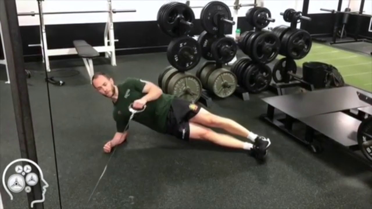 Cable Side Plank Row - YouTube