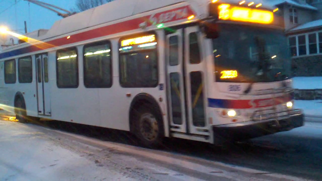 SEPTA Route 75: 2008 New Flyer E40LFR #806 - YouTube