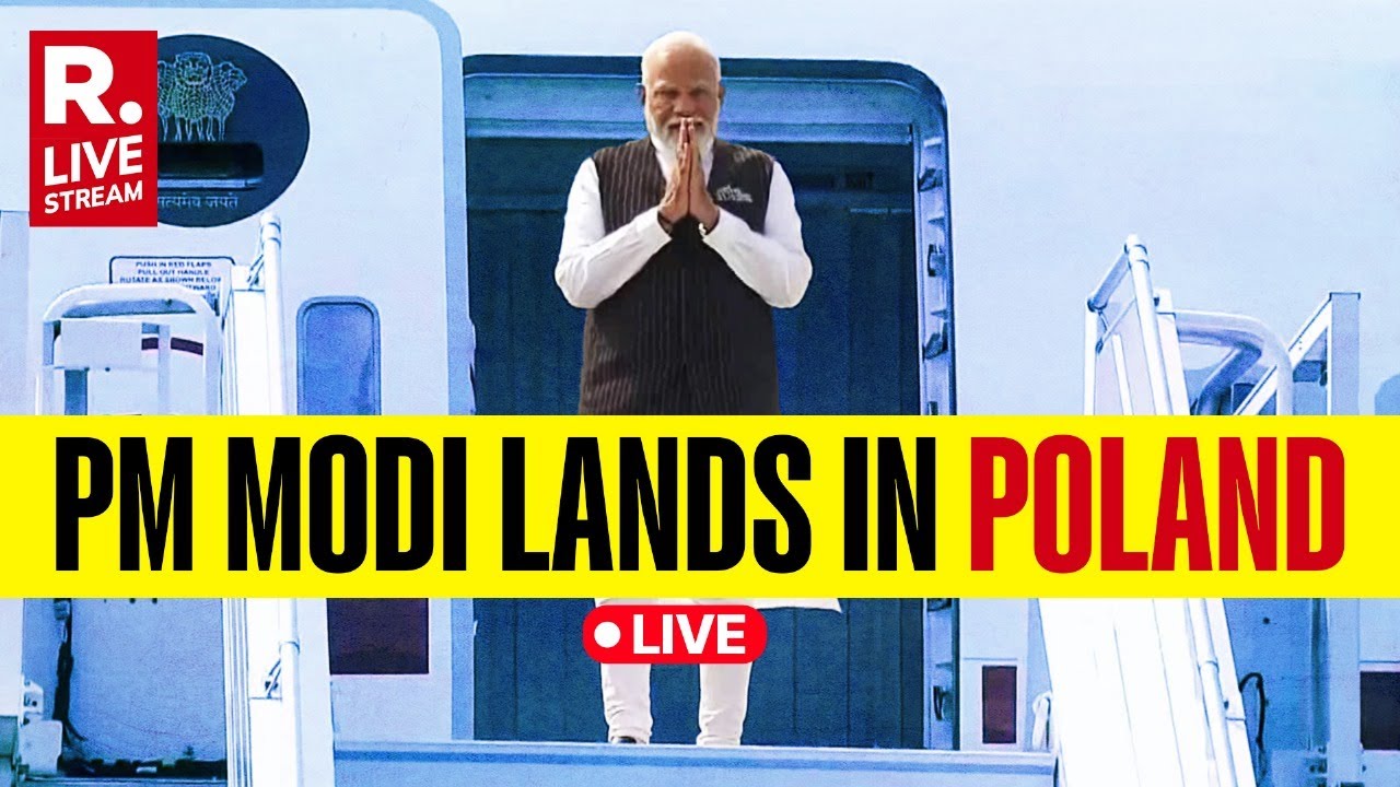 LIVE: Indian Diaspora Greets PM Modi In Poland | First Indian PM Visit ...
