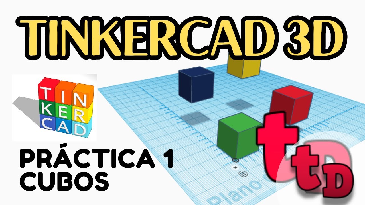 TINKERCAD 3D.Interfaz, mover objetos y regla. - YouTube