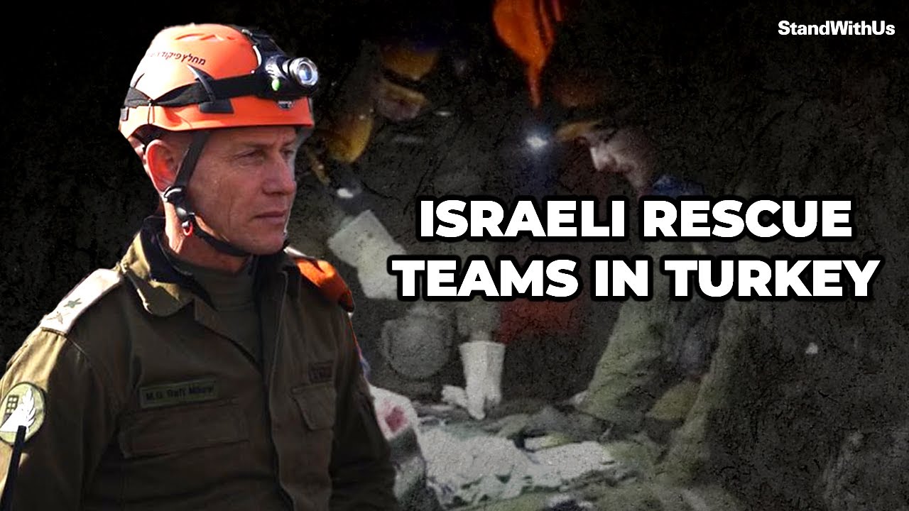 Israeli rescue teams in Turkey - YouTube